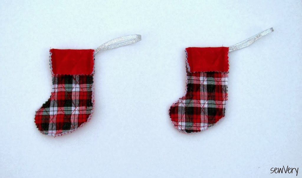 sewVery: A sewVery Simple Stocking Ornament Tutorial