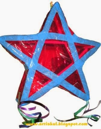 Art School: How To Make a Christmas Lantern from Drinking Straws