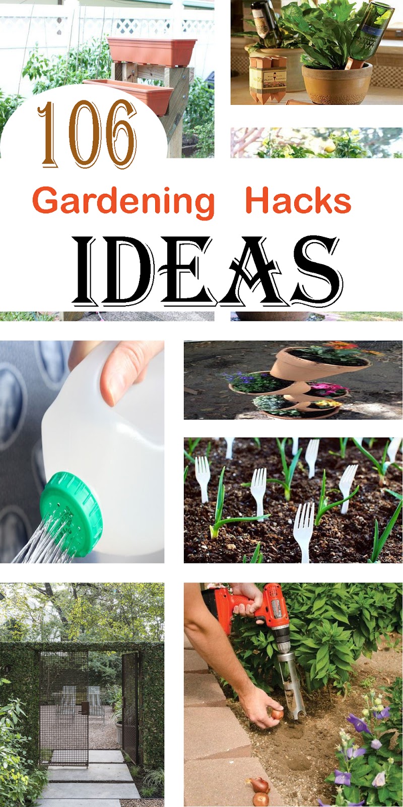 106 Gardening Hacks Ideas - Pinterest Gardening