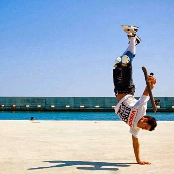 Pro Radical Skate: Fã de Bob Burnquist, espanhol troca ginástica por ...