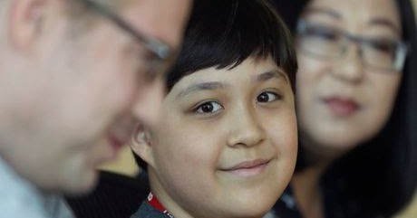 El Parroquiano: Jeremy Shuler, el niño que acaba de empezar las clases ...