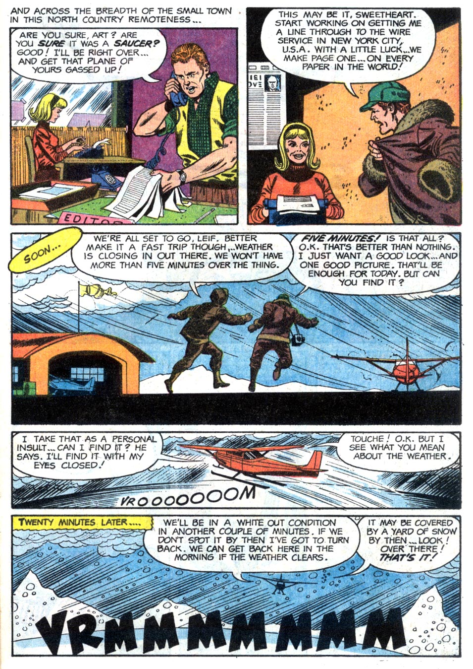 Four-Color Shadows: Flying Saucers-Chic Stone-1967