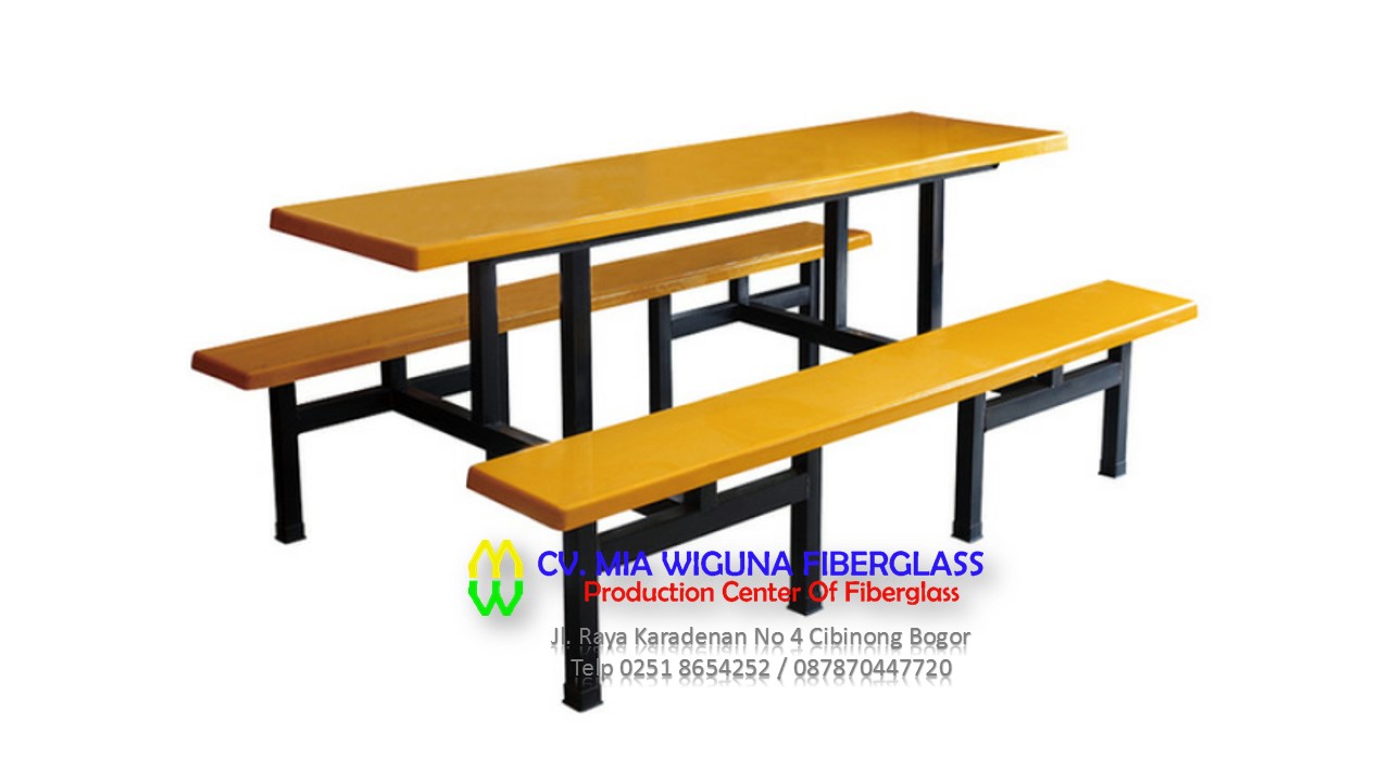 jual meja kursi fiber