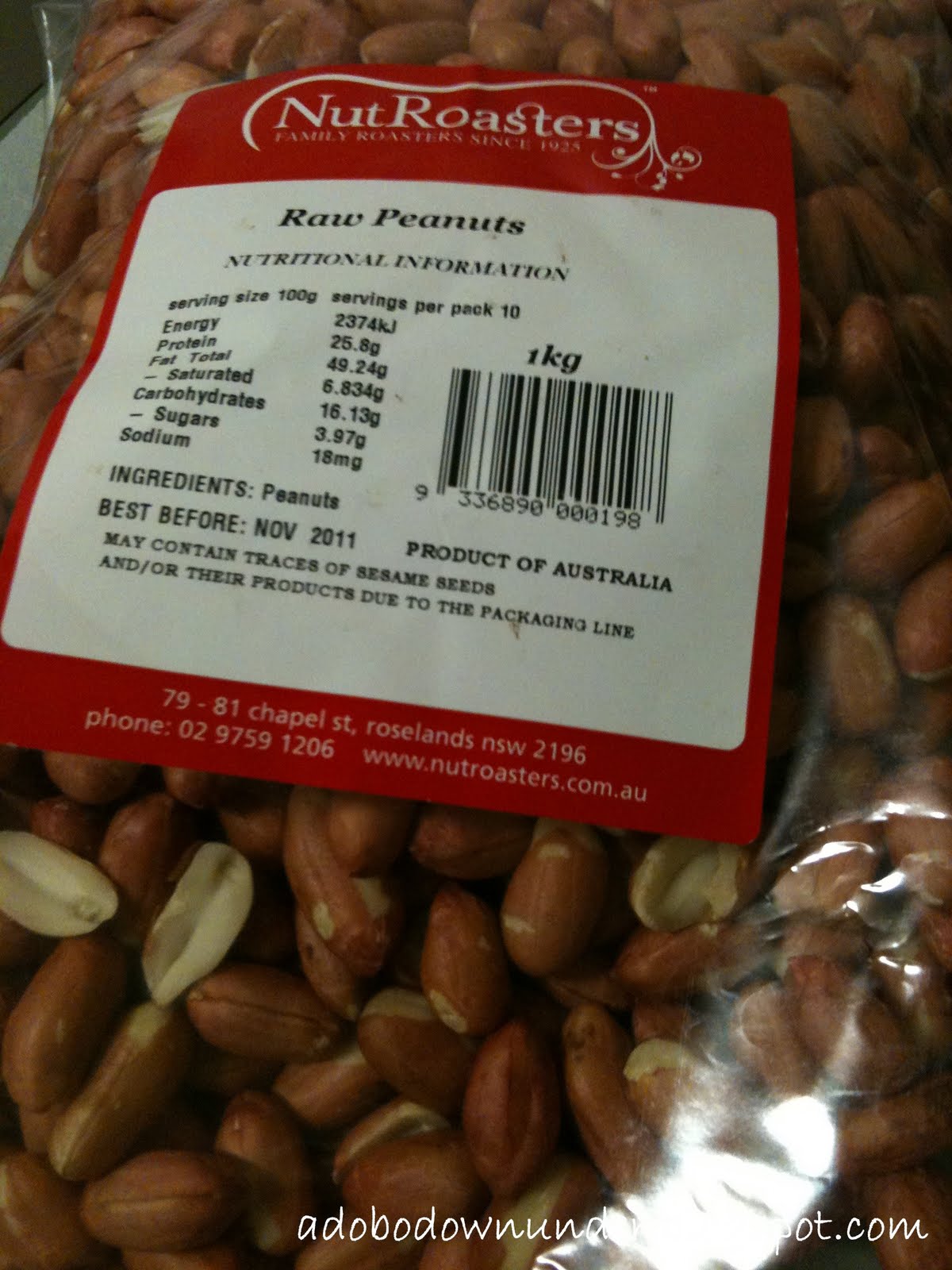 adobo down under: Roasted Peanuts (Adobong Mani)
