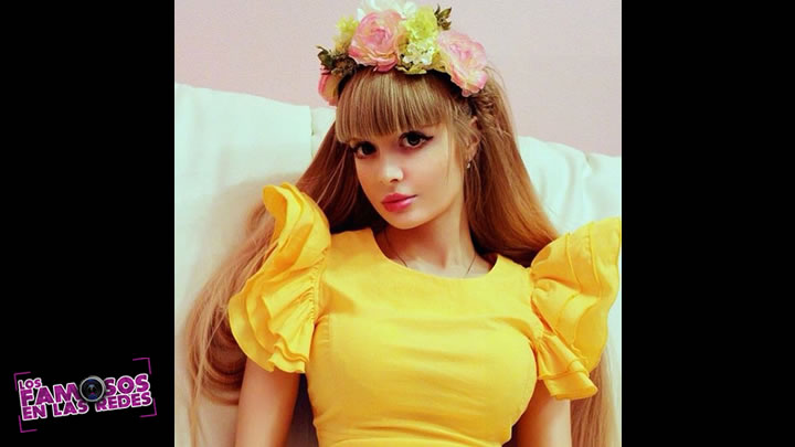 Angélica Kenova, la 'barbie' rusa sin cirugías