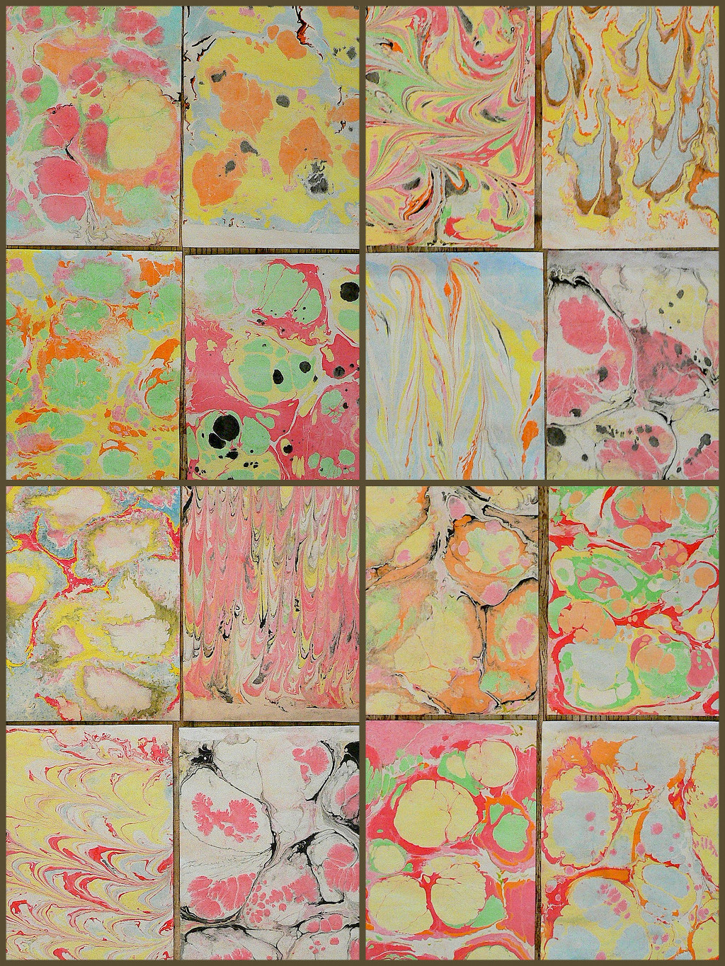 Von Pappe II: Paper Marbling Tutorial