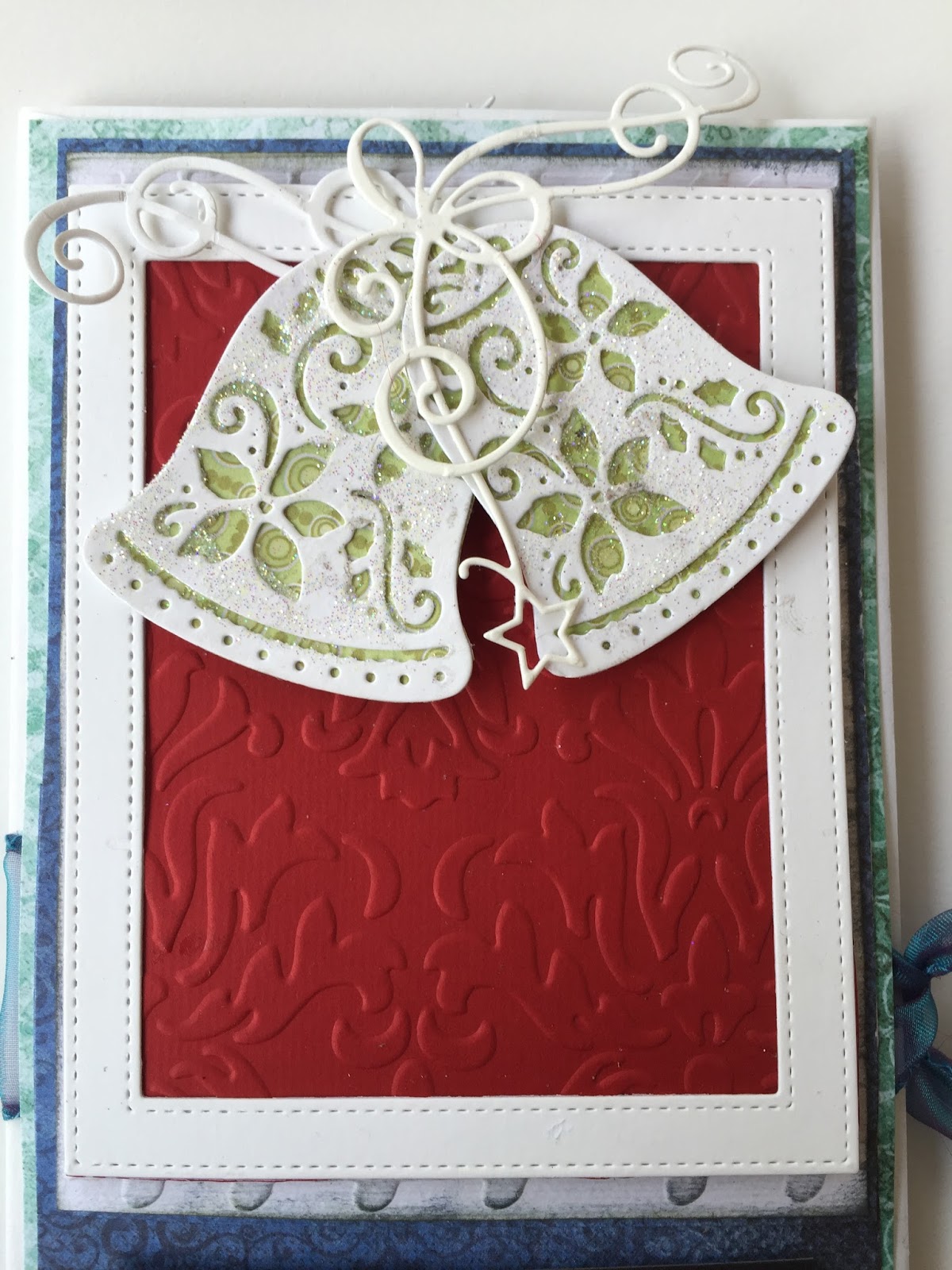 CottageCutz: TRI FOLD CHRISTMAS CARD