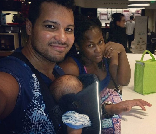 Uche Jumbo Spotted Enjoying Quality Family Time With Her White Husband ...