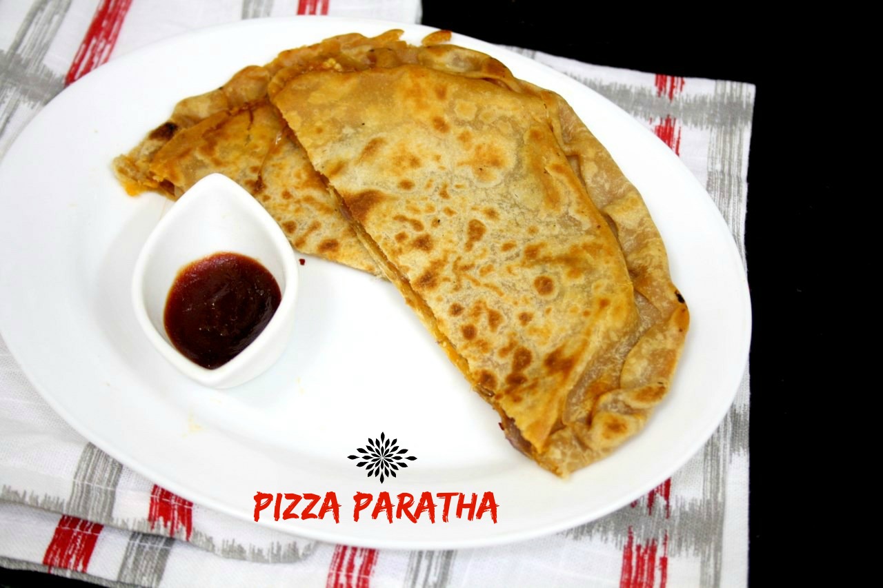 Pizza Paratha | How to make Stuffed Pizza Paratha
