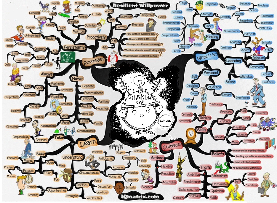 Journey through "life": Resilience concept map