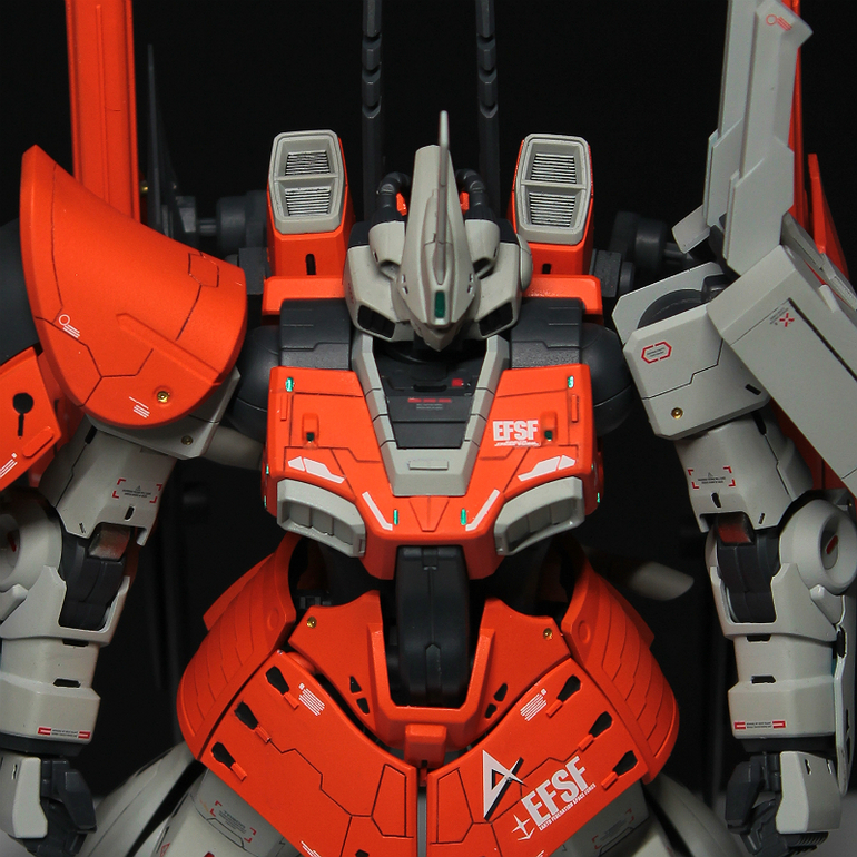 Custom Build: 1/100 Rick Dijeh "Amuro Ray Custom"