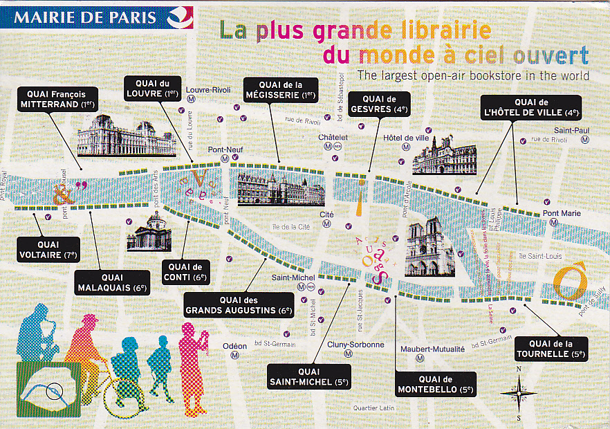 My UNESCO World Heritage Postcards: France - Paris, Banks of the Seine