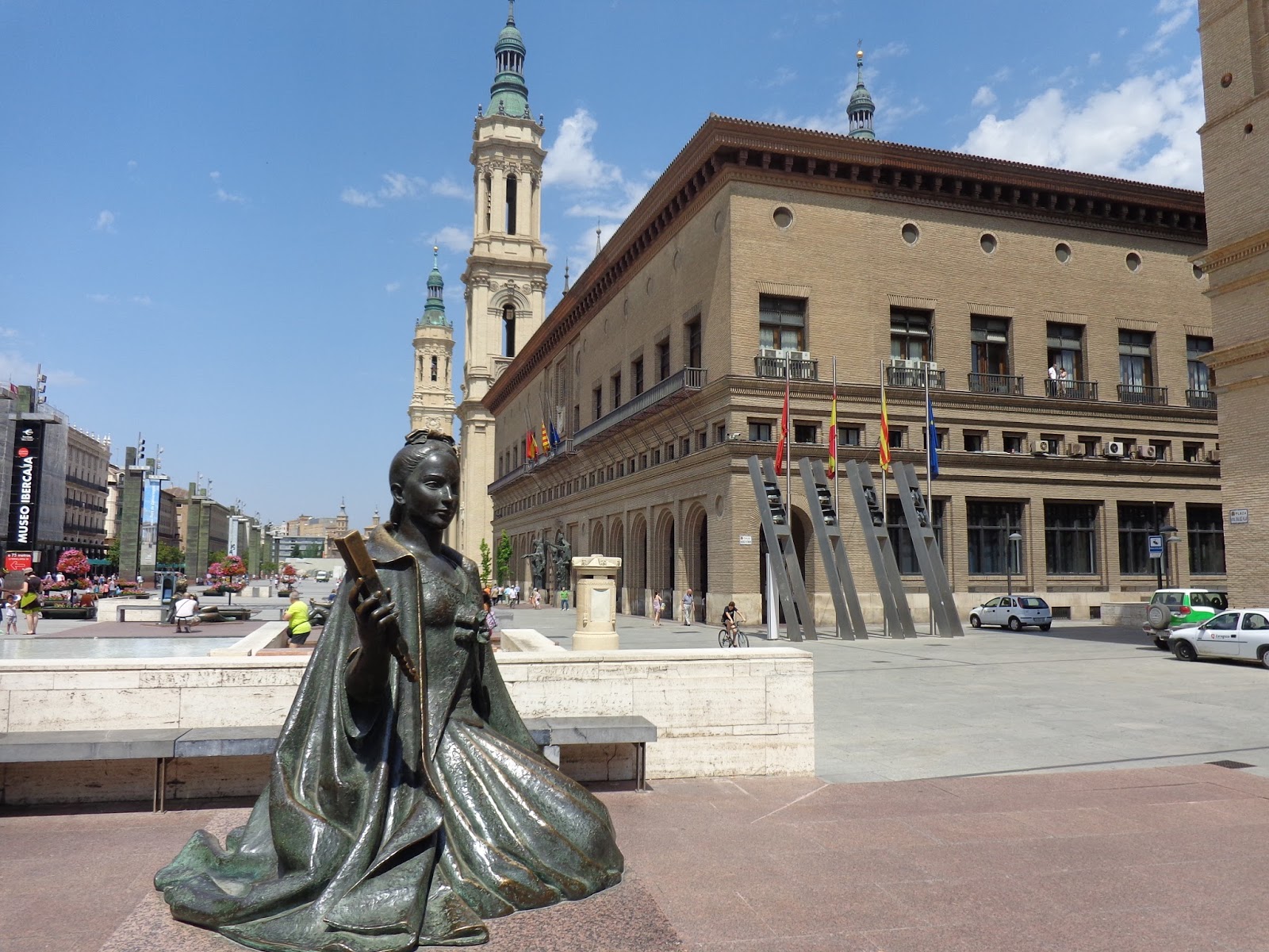 viajar cueste lo que cueste : ZARAGOZA, CAPITAL DE ARAGON.-