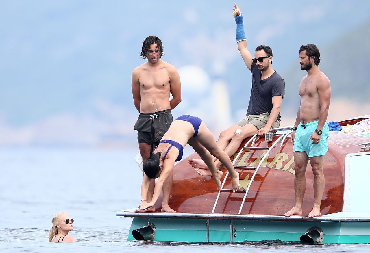 Prince Carl Philip and Sofia Hellqvist on holiday in St Maxime