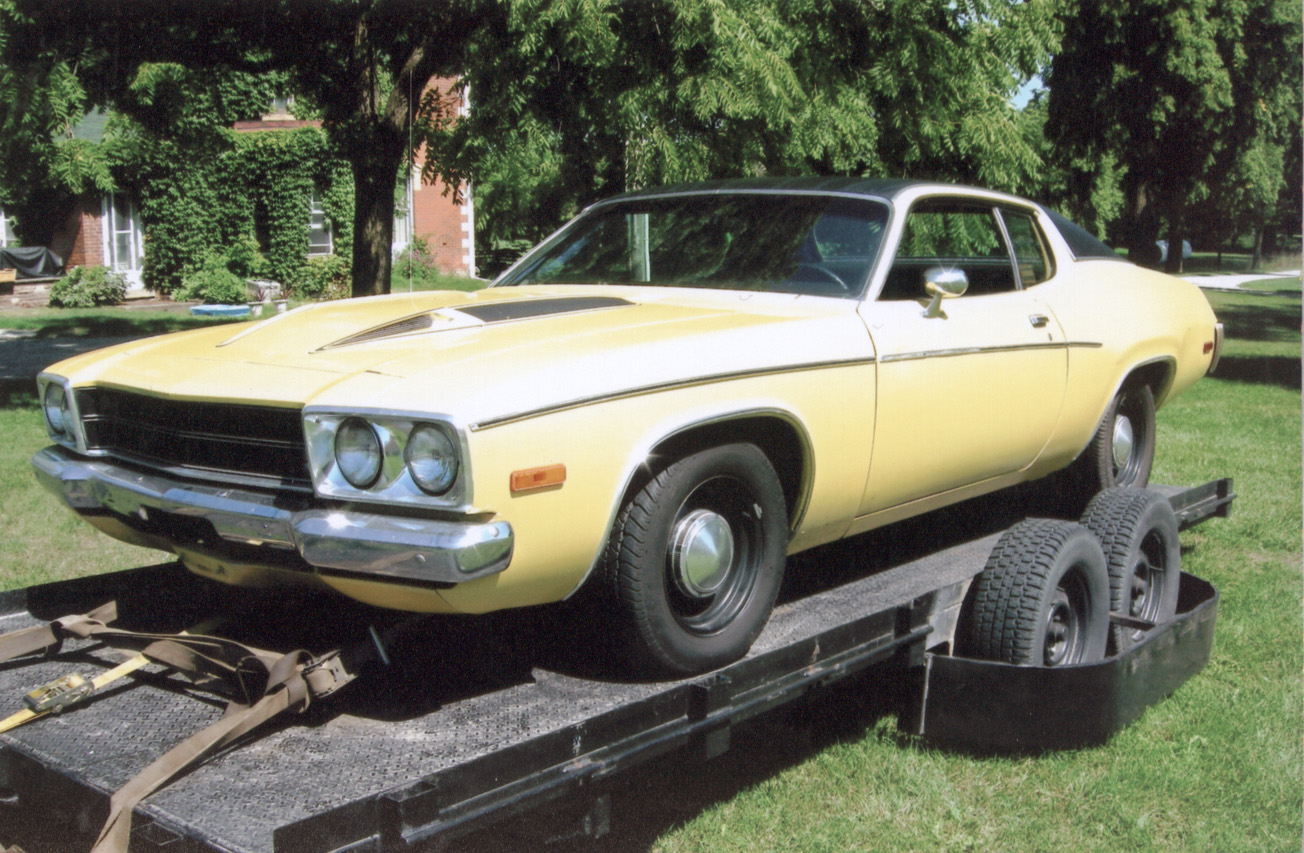 phscollectorcarworld: 1973 Plymouth Satellite Purchase