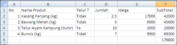 InfoCom: Apa itu Array Formula pada Excel