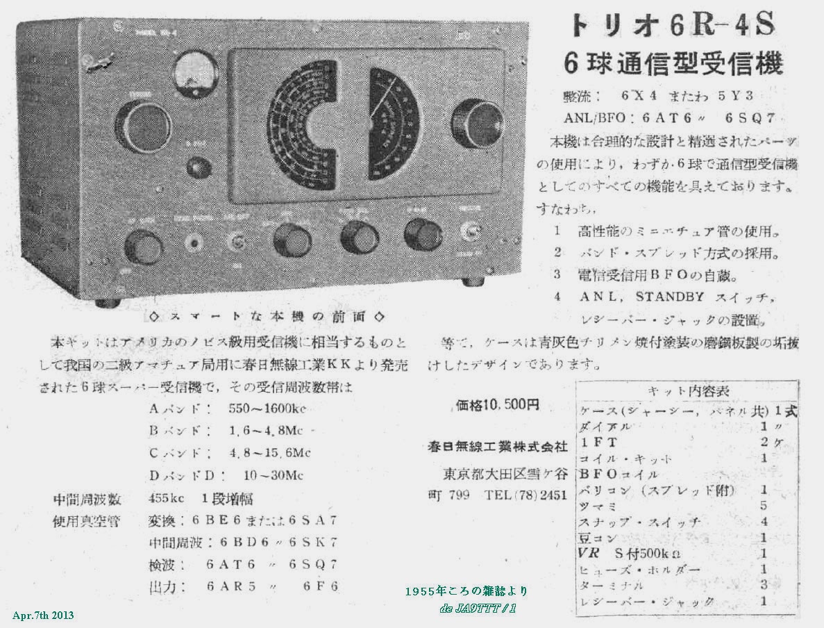 Radio Experimenter's Blog: 4月 2013