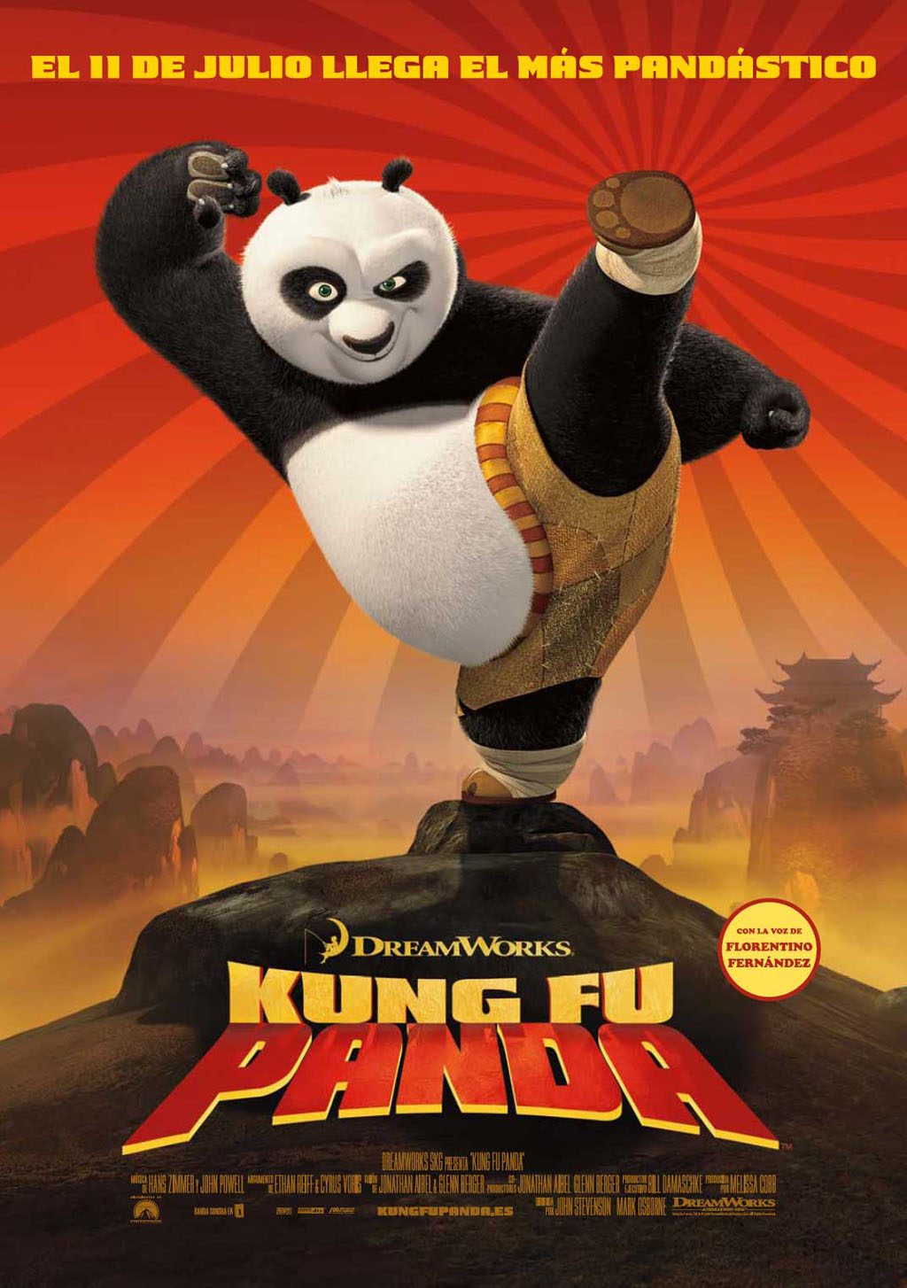 Mi Vida en Technicolor: Kung Fu Panda / 2008 / John Stevenson & Marc ...