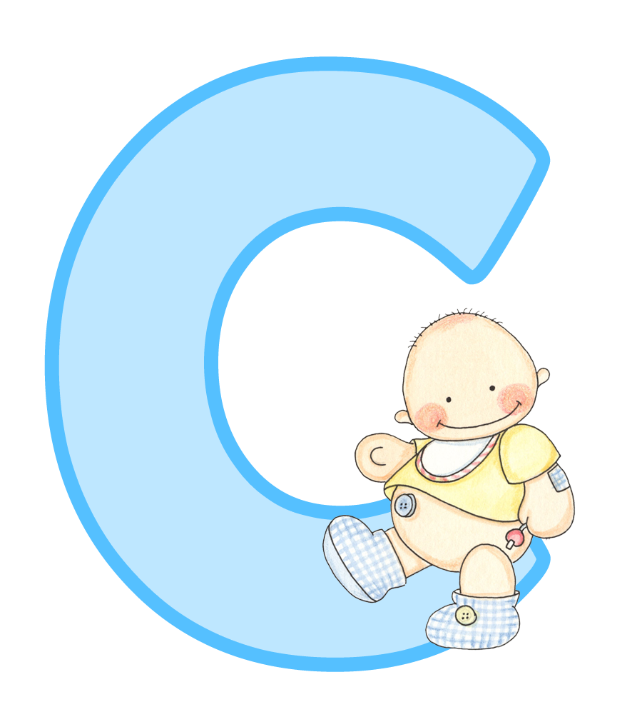 Alfabeto con lindo bebé. - Oh my Alfabetos!