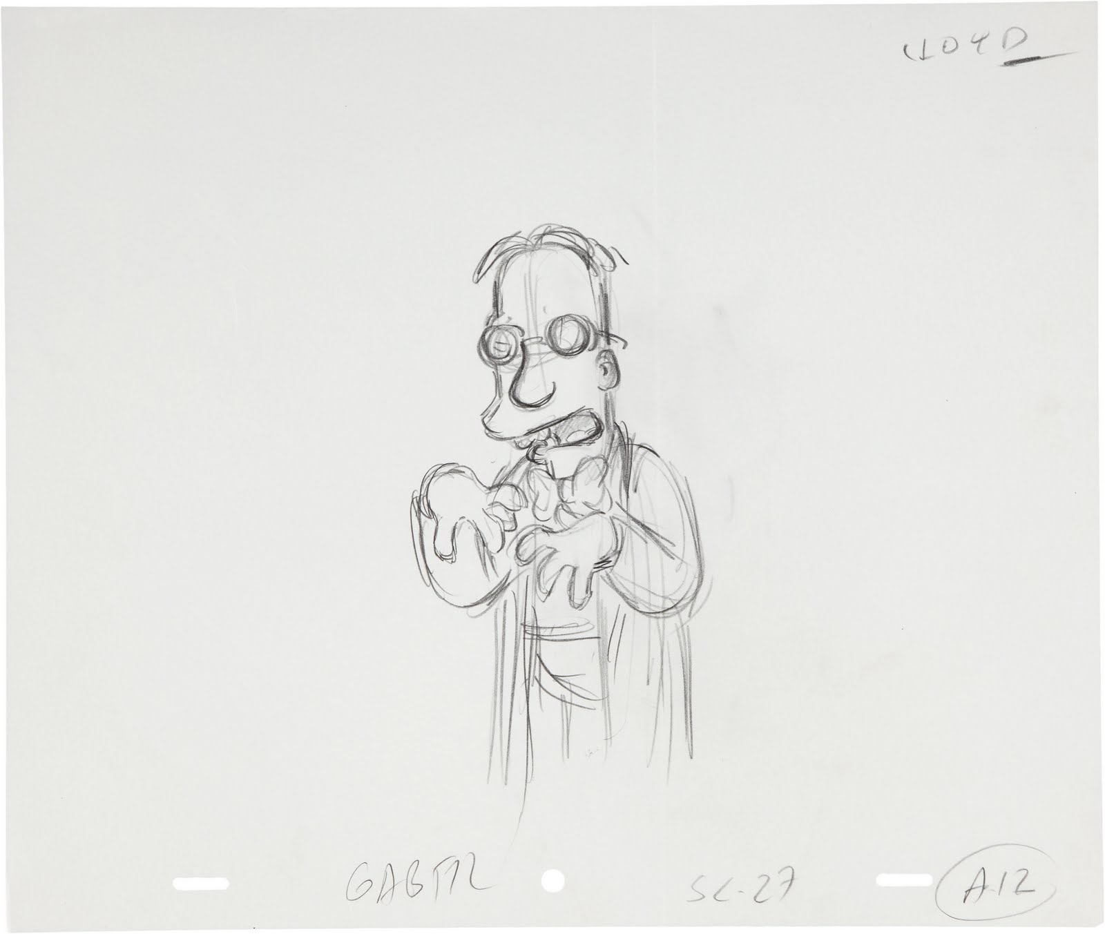 Living Lines Library: The Simpsons (TV Series 1989– ) - Production Drawings