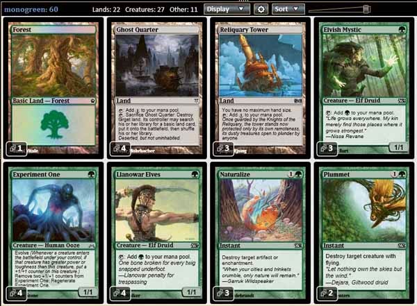 Magic the Gathering Adventures: [Modern] Zoo + Wurmcoil Engine deck