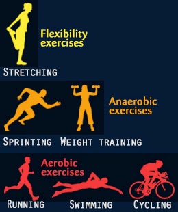 Fitness - Different Types of Exercise
