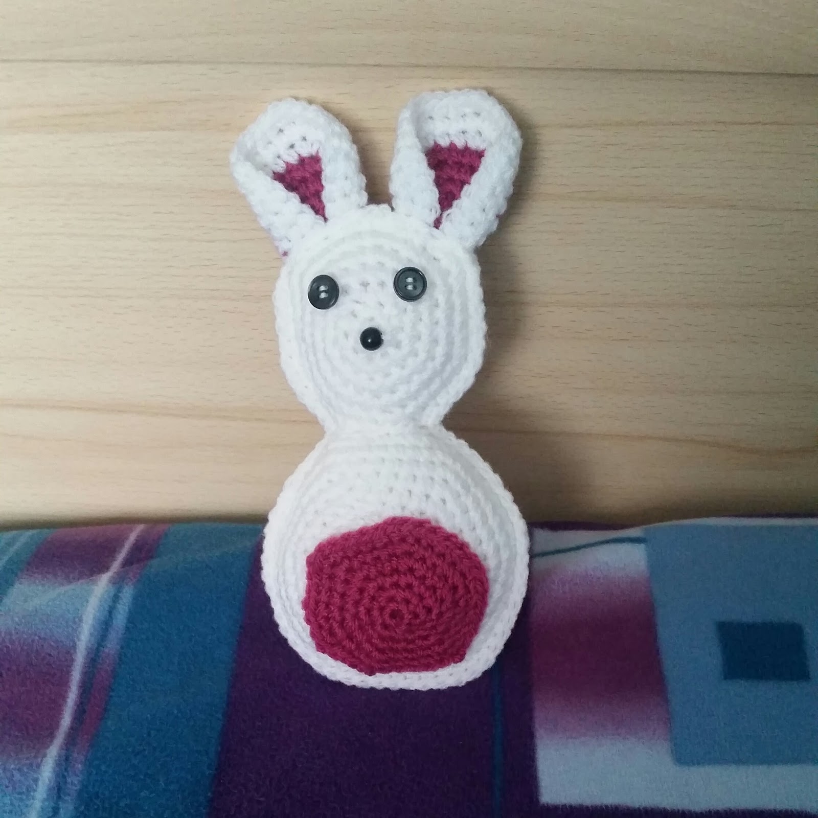 My world of crochet: Ein Häschen!