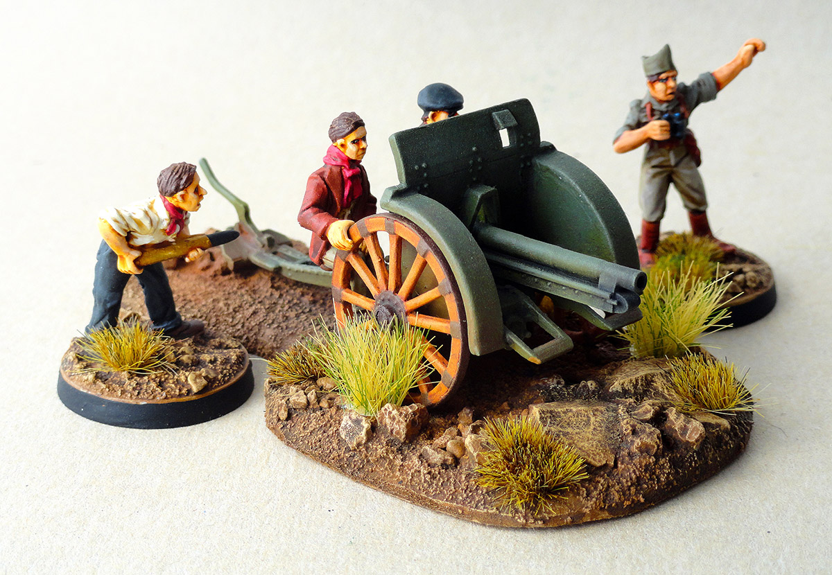 Small Wars in Southern Africa: 28mm Partisans: Heavy Supports