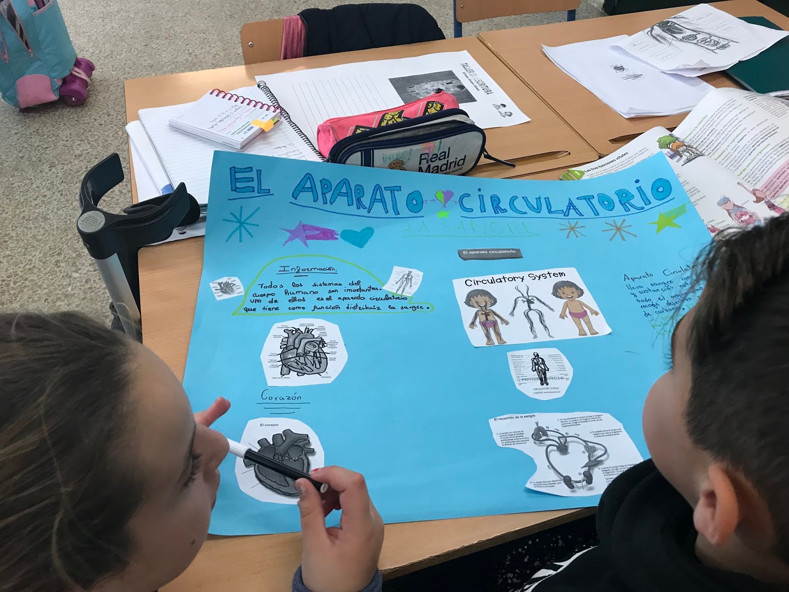 Mi clase: Mural cooperativo