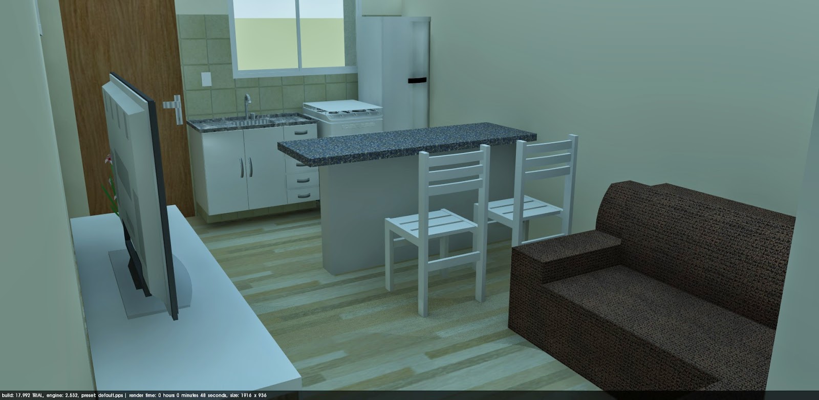 Etapas Construção de Kitinetes