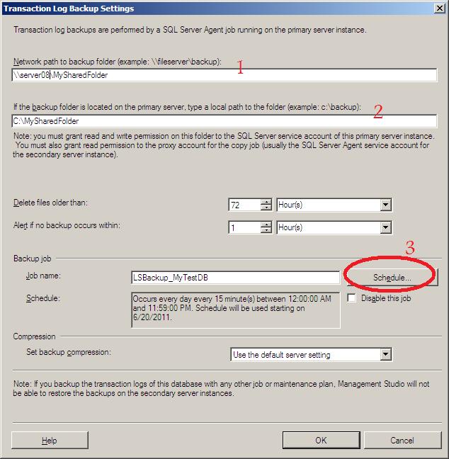SQL Server Hints: SQL Server 2008 Implementing Log Shipping
