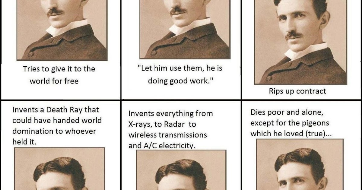 Nikola Tesla Death Ray Meme