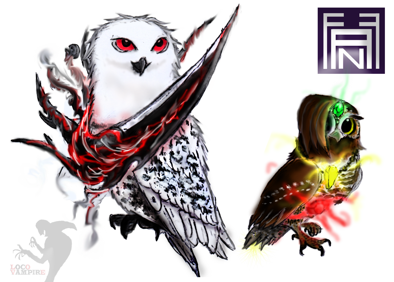 Loco Vampire: Rio FanFiction OC's - Alex & Skyler