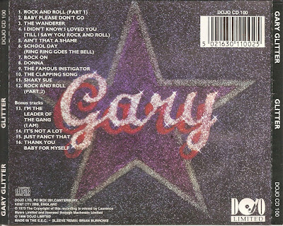The First Pressing CD Collection: Gary Glitter - Glitter