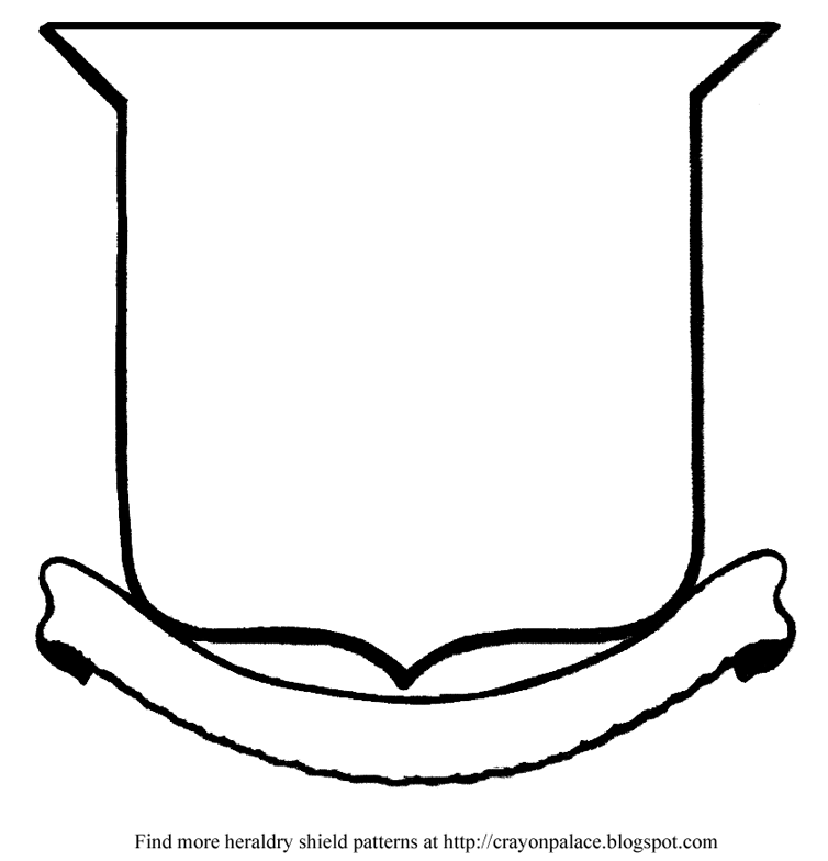 Four Heraldry Shield Patterns | Crayon Palace