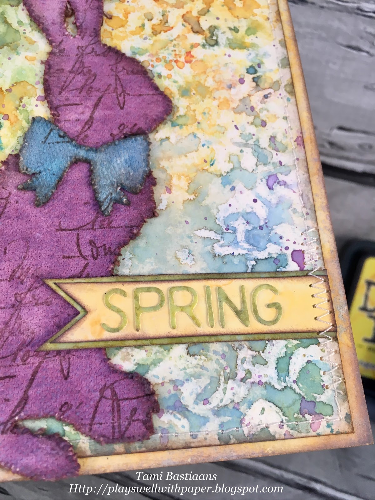 Plays Well With Paper: Spring - Tim Holtz Sizzix Chapter 1 Cottontail