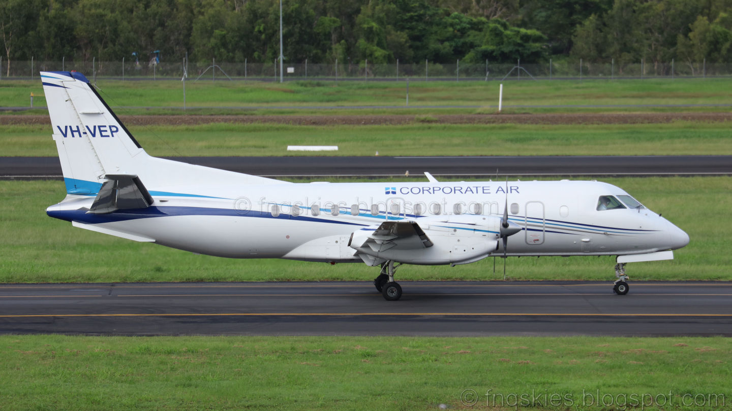 Far North Queensland Skies: Corporate Air Saab 340 VH-VEP