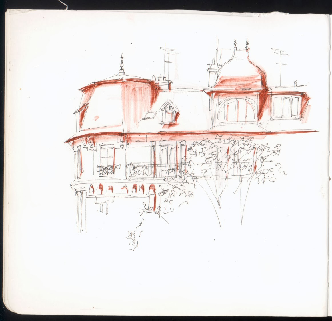 URBAN SKETCHERS FRANCE: Sketchcrawl à Rennes