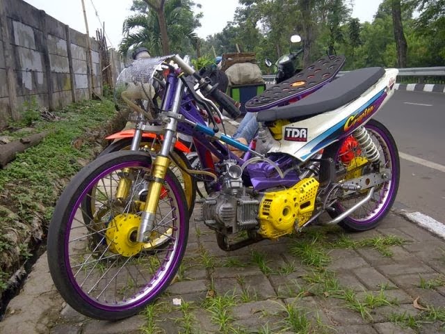 8 Variasi Modifikasi Motor Crypton Tampil Lebih Ciamik - Variasi Motor ...