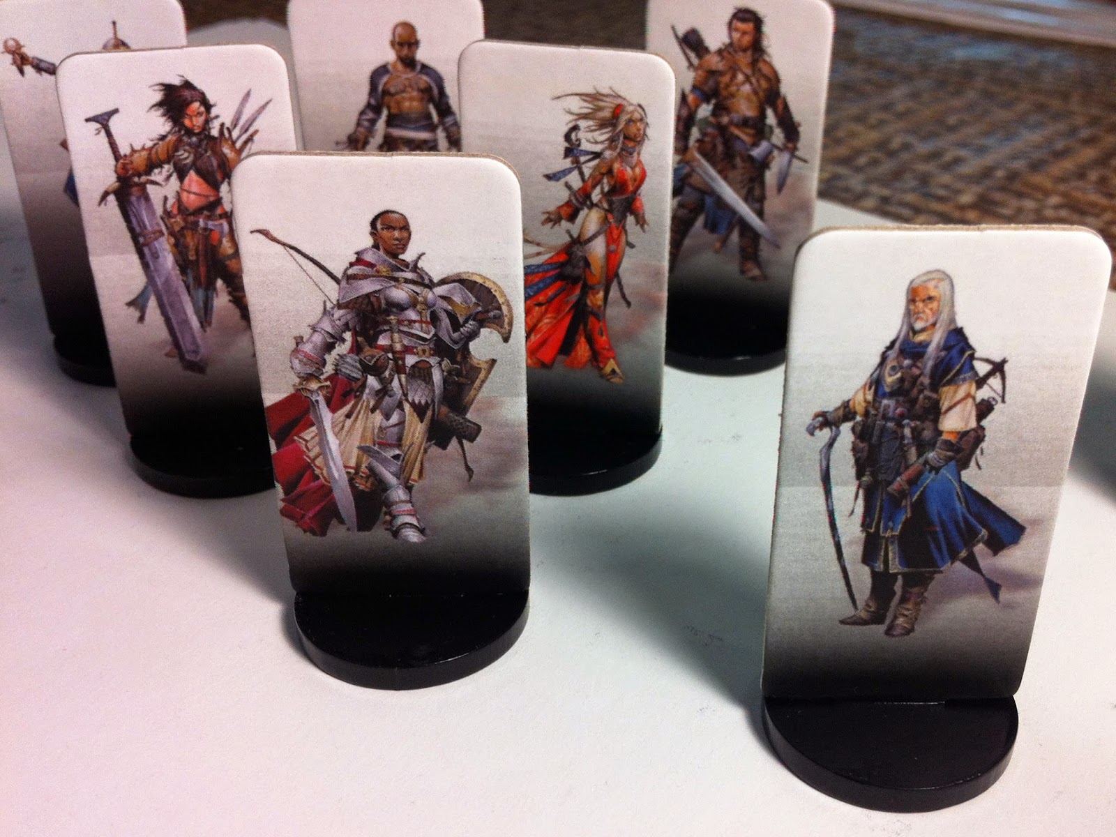 Настольные игры ручной работы Хана Тохтамыша: Pathfinder Tokens