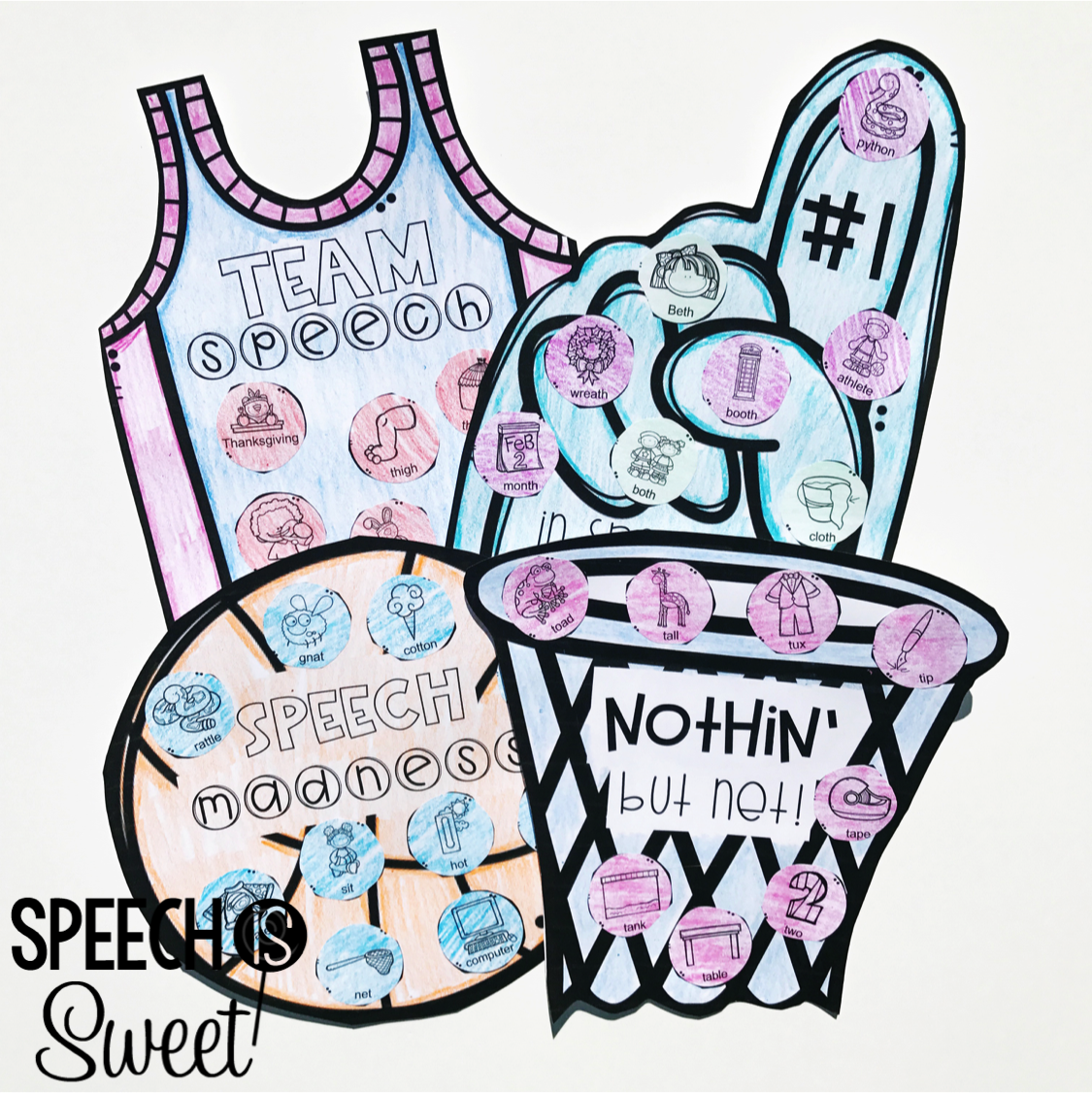 Basketball Theme In Speech Therapy - Speech is Sweet