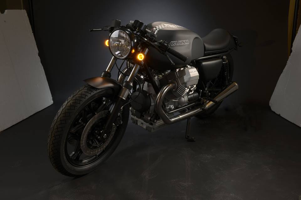 Hell Kustom : Moto Guzzi Bullet 1000 By HT Moto