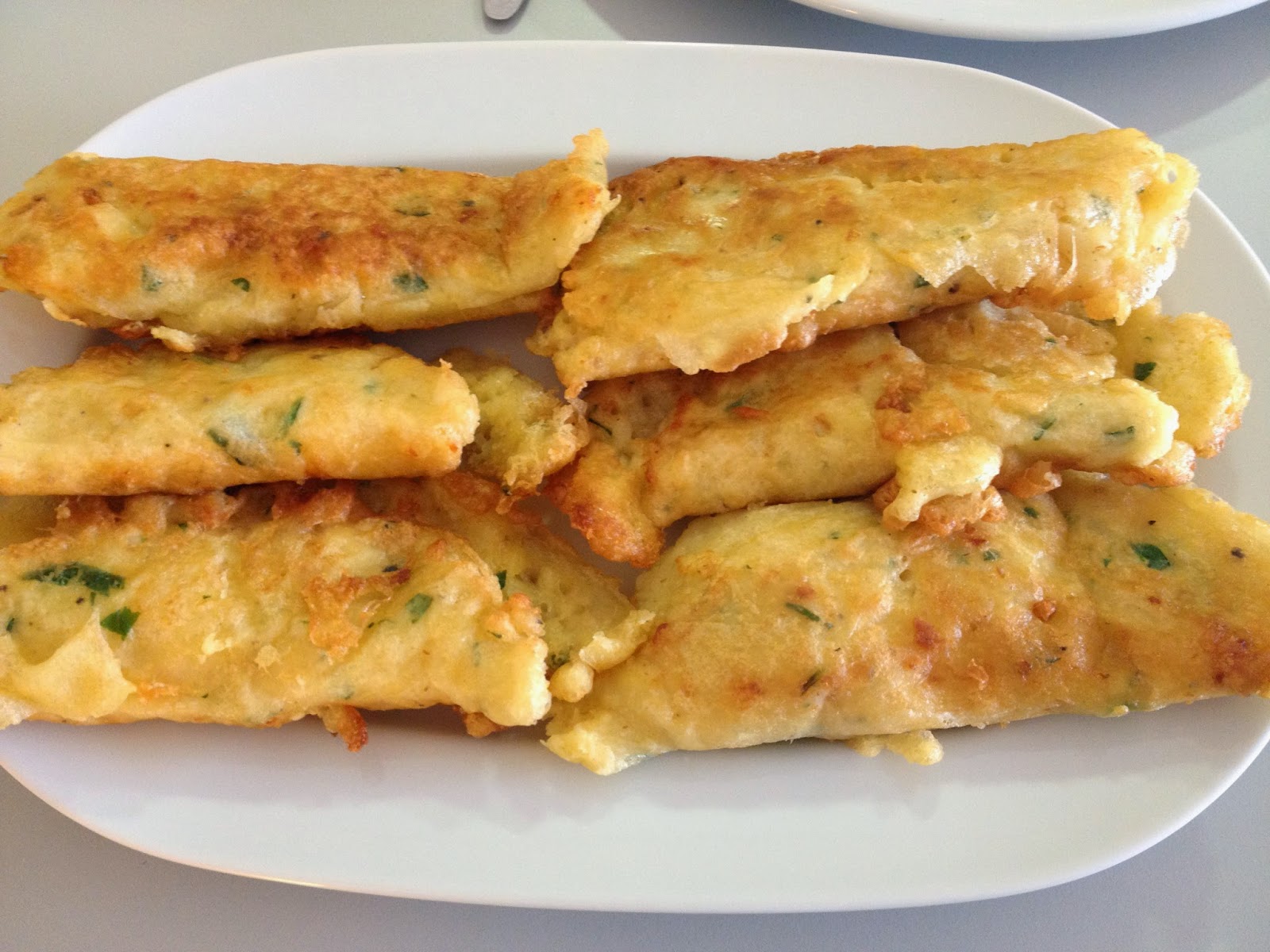 Pataniscas de bacalhau Produções da Belinha