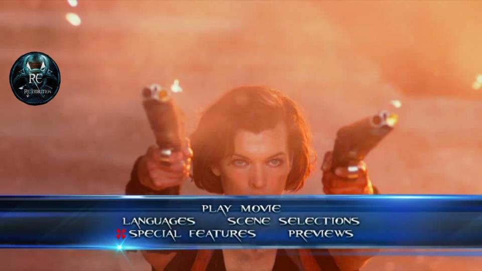 Resident Evil The Movies: Imagens mostra o menu do Blue - Ray de ...