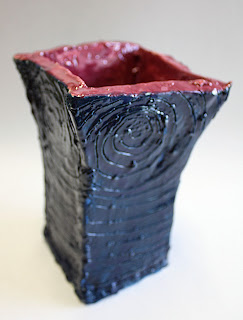 art *scher*: Ceramic Slab Sculptures with Texture