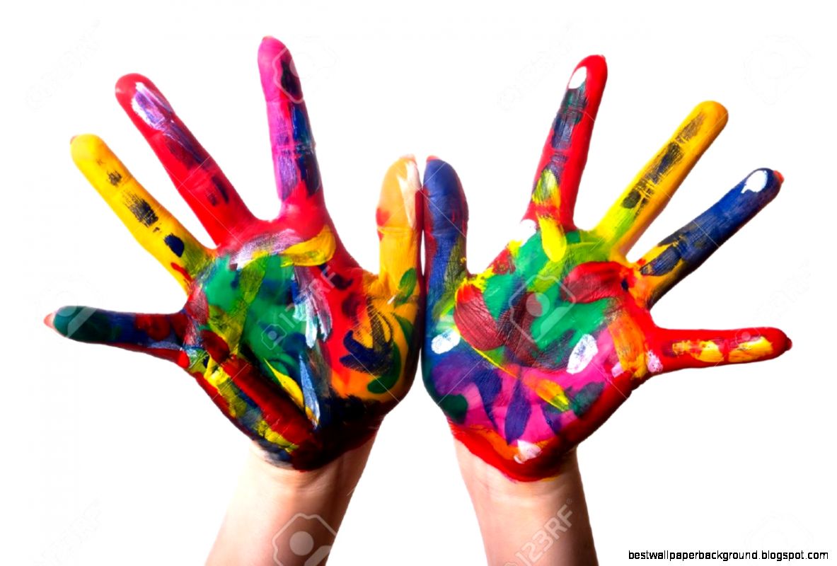 Colorful Hands | Best Wallpaper Background