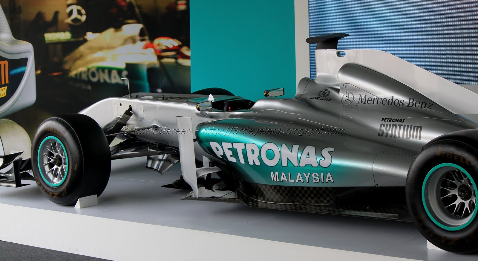 My Third Eye: The Petronas Mercedes GP F1 Car