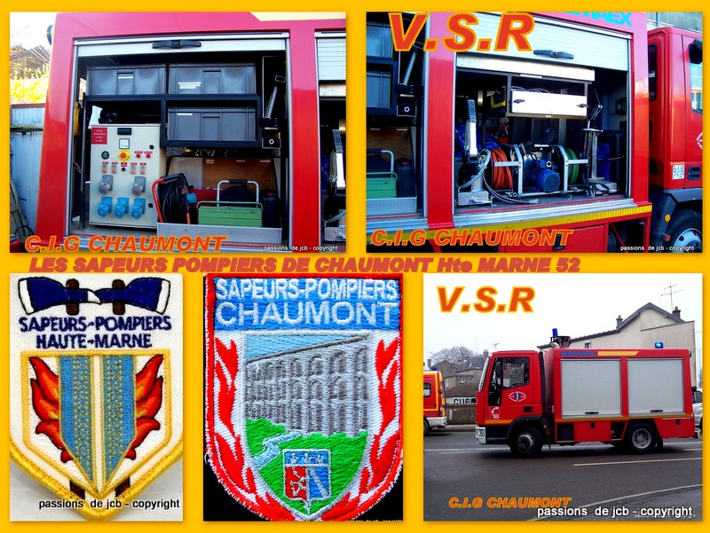 LES SAPEURS POMPIERS DE CHAUMONT