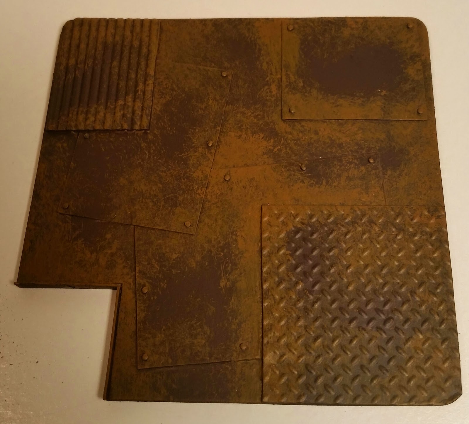 Pizzagrenadier's Miniature Wargaming Blog: Rust Weathering with Three ...