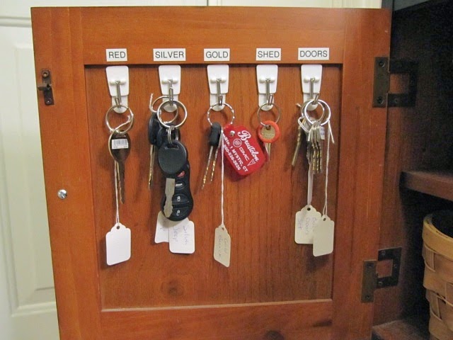 Sew Many Ways...: Car or Home Key Organization...